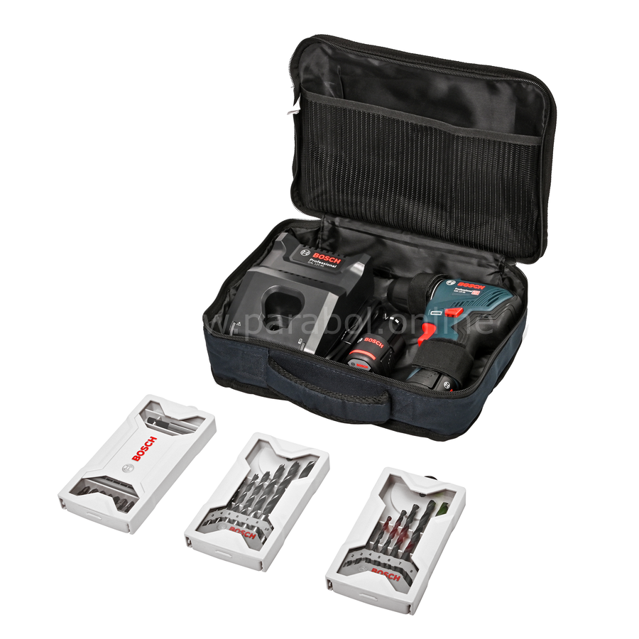 Bosch Professional GSR 12V-30 + 39Parça Vidalama Seti Akülü Delme ...